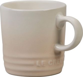 LE CREUSET Espressotasse aus Steinzeug, 100 ml, Meringue, 70305107160099