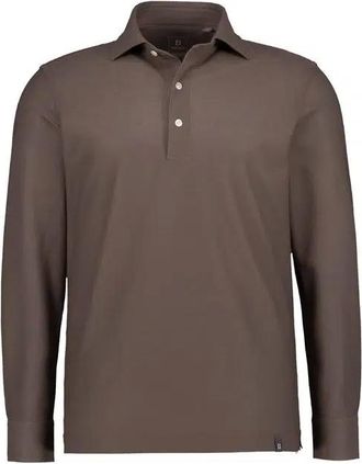 Boggi Milano Herren Polo-Shirt braun