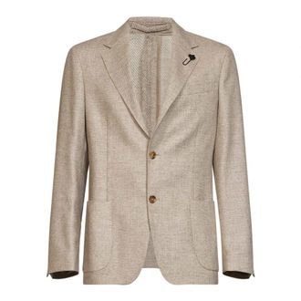 Lardini Ma&szlig;geschneiderter Blazer - - Jackets - Herren - Beige - XL