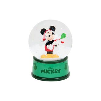 DeFacto Defacto schneekugel, weihnachtsdeko, Geschenk Kinder, Eltern Kind Geschenk, Stitch Mickey Spiderman Frozen, Disney Figur, sammler, glitzerkugel - Mick