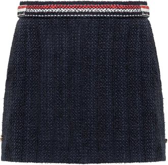 Thom Browne Femme, Jupes, Bleu, Taille: 36 FR Short Skirts