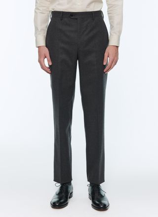 Fursac Pantalon en flanelle de laine - Taille 37 - Homme