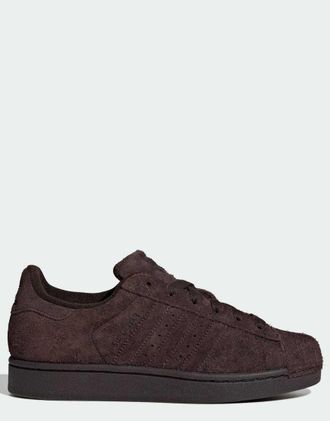 adidas Originals Superstar II baskets marron caf&eacute;