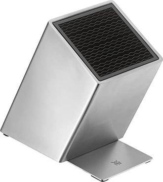 WMF Messerblock unbestückt leer ohne Messer Flextec Cromargan Edelstahl rostfrei silber