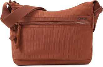 Hedgren Umh&auml;ngetasche Schultertasche Inner City Harpers S Shoulder Bag RFID S Corduroy Redwood Burl terracotta