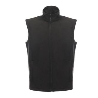 Regatta Klassische Softshell-Weste f&uuml;r Herren, Gr&ouml;&szlig;e L, Schwarz