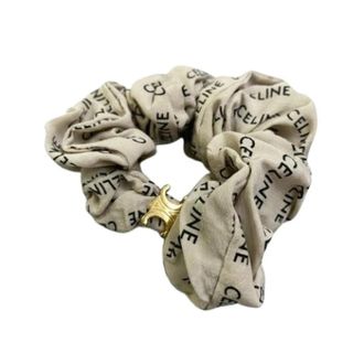 Celine Pre-owned Triomphe Seidenschleife - - Pre-owned - Damen - Beige - ONE SIZE