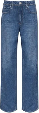Rag & Bone Femme, Jeans, Bleu, Taille: 38 FR Miramar Terry Wide Leg Pant