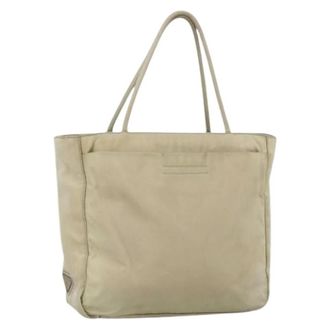Prada Pre-owned Vintage Nylon Tote Bag - - Pre-owned - Damen - Beige - ONE SIZE