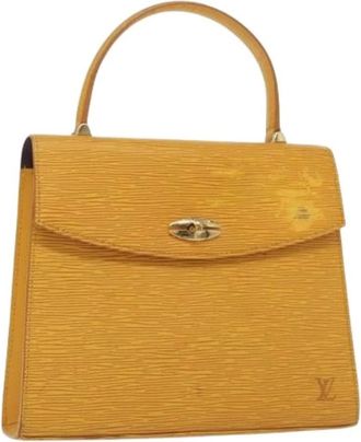 Louis Vuitton Pre-owned Cuir sacs-main - Femme - Pre-owned - Jaune - Taille: ONE Size