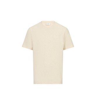 Les Deux T-shirt textur&eacute; en coton m&eacute;lang&eacute;