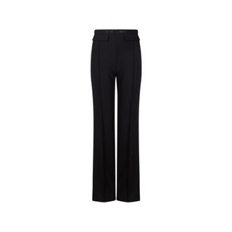 Elisabetta Franchi Damen, Hosen, Schwarzk, LGr&ouml;&szlig;e