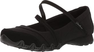 Skechers Bikers - Get-up, Damen Maria Janes, Schwarz (Black), 39 EU