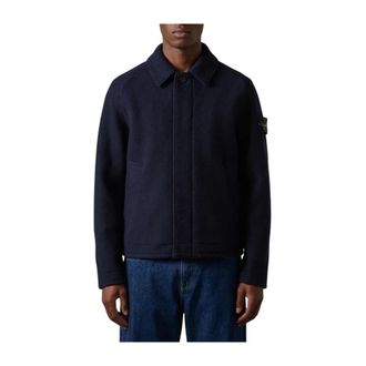 Stone Island Jacken - - Jackets - Herren - Blau - M