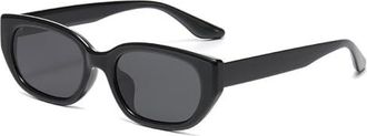 Generic Lunettes De Soleil Polaris&eacute;es R&eacute;tro &Agrave; Petite Monture For Hommes Et Femmes, Id&eacute;ales For La Conduite En Ext&eacute;rieur, Les F&ecirc;tes Et Les Vacances.(Black)