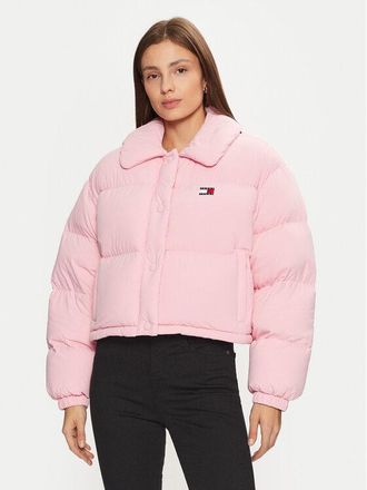 Tommy Jeans Daunenjacke DW0DW20390 Rosa Regular Fit