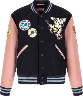 Kenzo Pull Col Roul&eacute; - Multicolore