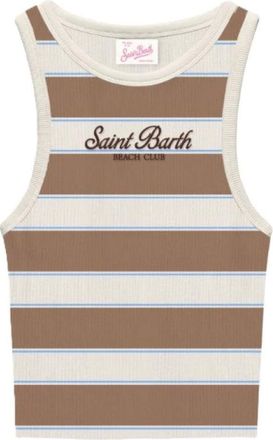 MC2 Saint Barth Femme, Tops, Multicolore, Taille: 40 FR Ada Rib Tank Top