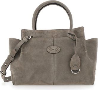 Tod's Femme, Sacs, Gris, Taille: ONE Size Shopping Di Bag Small