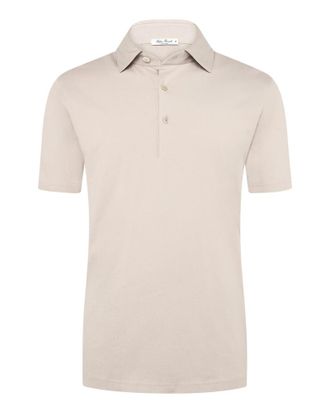 Stefan Brandt Jersey-Poloshirt aus edler Urpima Sea Island Baumwolle in