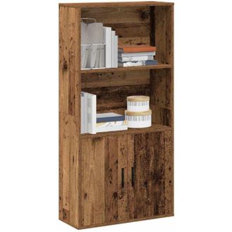 vidaXL Biblioth&egrave;que vieux bois 60x24x120 cm bois ding&eacute;nierie Vidaxl