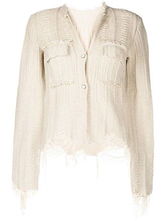 JNBY Cropped-Cardigan mit Knöpfen - Nude