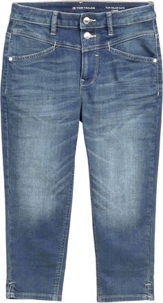 Tom Tailor Damen 1045738 Capri Jeans, 10280 - Light Stone Wash Denim, 29 EU