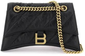 Balenciaga Crossbody Bags - Balenciaga Crush Small Shoulder Bag - Gr. unisize - in Schwarz - f&uuml;r Damen