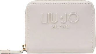 Liu Jo portefeuille zipp&eacute; &agrave; plaque logo - Tons neutres