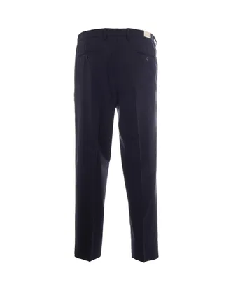 BRIGLIA 1949 Mens Trousers Manhattan Blue Wool Polyester