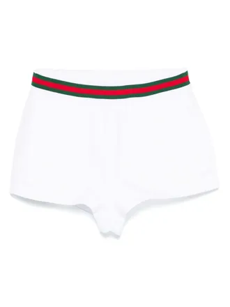 Gucci Shorts aus Jersey - Weiß