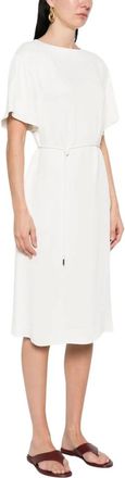 Herno Femme, Robes, Blanc, Taille: 40 FR Acetate Viscose Dress
