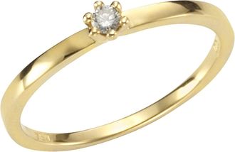 Orolino Ring Gold 750 mit Brillant 0,05ct