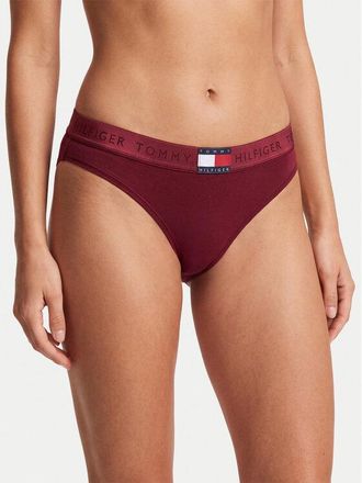 Tommy Hilfiger Stringtanga UW0UW06682 Dunkelrot
