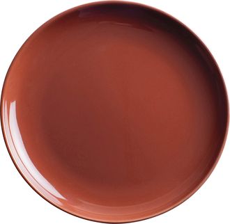Kahla Homestyle Frühstücksteller 21 cm siena red mediterranes Geschirr aus Porzellan mit Steingut- und Keramiklook dicker Teller Kuchenteller Desserteller B