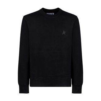 Golden Goose Homme, Sweatshirts et sweats à capuche, Noir, Taille: S SweaT-shirt Étoile Noire