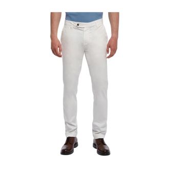 Brooks Brothers Homme, Pantalons, Beige, Taille: W33 Chinos en coton extensible