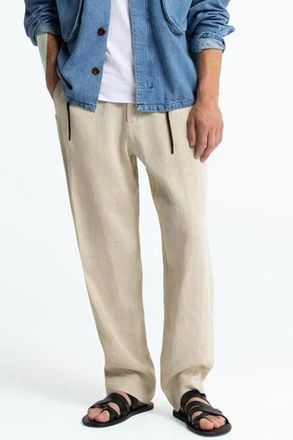 Kings of Indigo Kings of Indigo Herren vegan Hose Teti Ungef&auml;rbt Beige