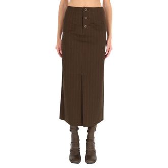 Uma Wang Gink Midi Rock - - Skirts - Damen - Braun - S
