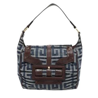 Givenchy Pre-owned Schultertasche aus Stoff - - Pre-owned - Damen - Blau - ONE SIZE