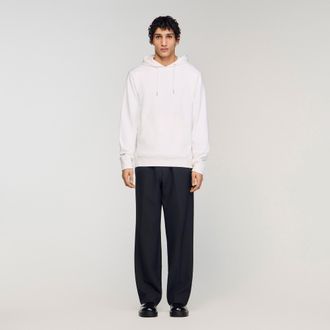 Sandro Sweatshirt &agrave; capuche logo