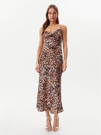 Guess Kleid f&uuml;r den Alltag W5GK85 WH9C2 Braun Regular Fit