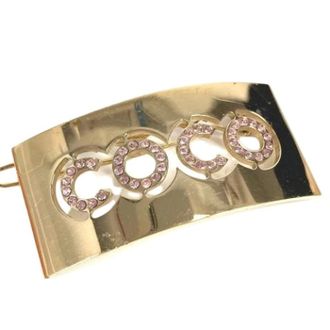 Chanel Accessoire de Cheveux en M&eacute;tal Pre-owned - Femme - Pre-owned - Rose - Taille: ONE Size