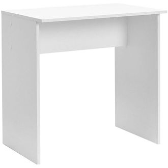PEGANE Pegane - Meuble du bureau, table de bureau en bois coloris blanc - longueur 72 x profondeur 52 cm