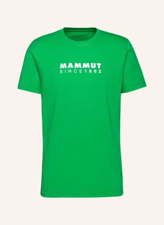Mammut Mammut T-Shirt Core Logo gruen