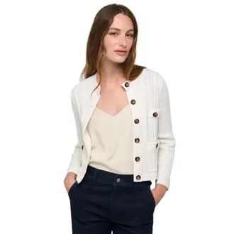 Kudibal Copenhagen Femme, Pulls, Blanc, Taille: 40 FR Cardigans
