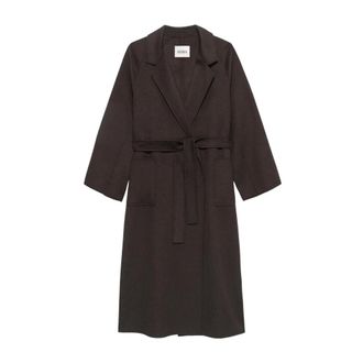 Arma Belted Manteaux - Femme - Manteaux - Brun - Taille: 38 FR