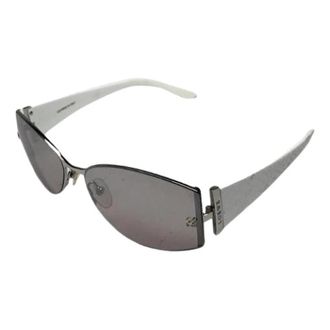 Loewe Pre-owned Sonnenbrille aus Kunststoff - - Pre-owned - Damen - Wei&szlig; - ONE SIZE