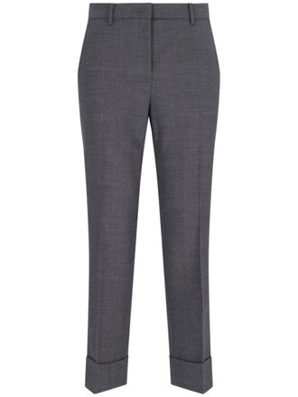 Incotex Klassische Hose mit B&uuml;gelfalten - Grau