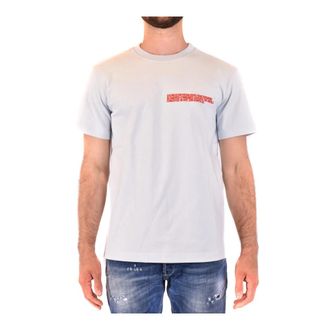 Calvin Klein Ss20 T-Shirt - - Tops - Herren - Blau - S